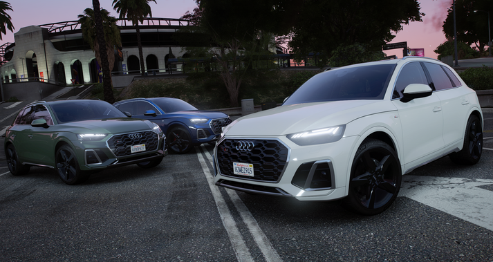Audi SQ5 2023 [30+ Tuning / Add-On / Debadged / FiveM / LODS / Replace ...