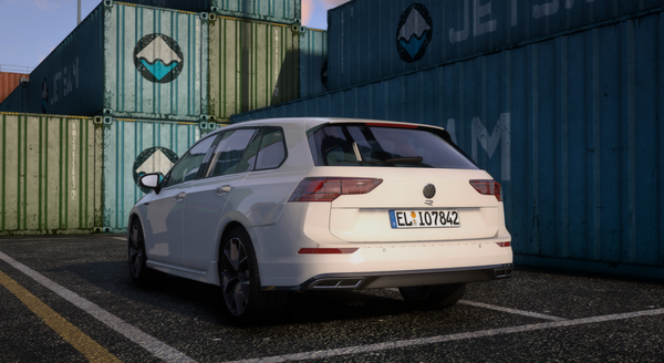 Volkswagen Golf R Estate 2022 [Tuning / Animated Sunroof / Add-On / LO ...