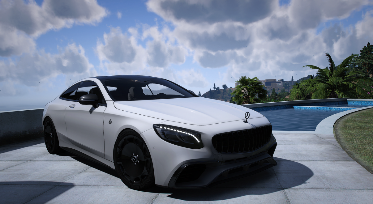 Mercedes S63 AMG Maybach Coupe 2020 [Animated Sunroof / Tuning / Add-O ...