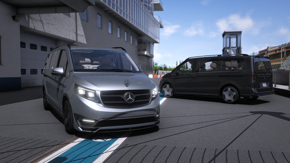 Mercedes V-Class 2025 [Tuning / Liveries / Add-On / Debadged / FiveM ...