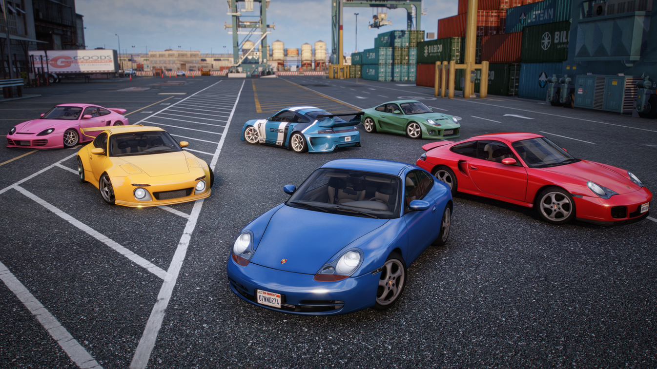 Porsche 911 (996) Pack - GTA 5 & FiveM Car Mod | 130+ Tuning parts ...