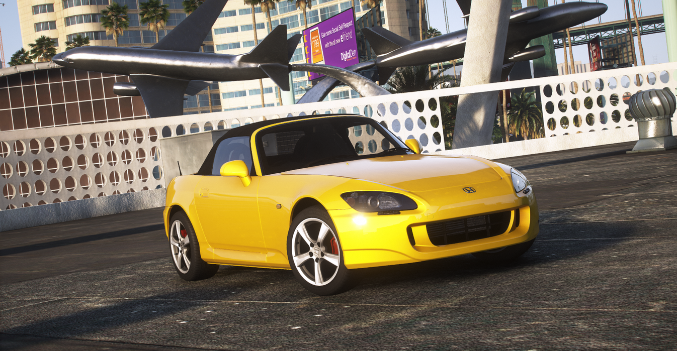 Honda S2000 AP2 [250+ Tuning / Animated Roof / Liveries / Add-On / LOD ...