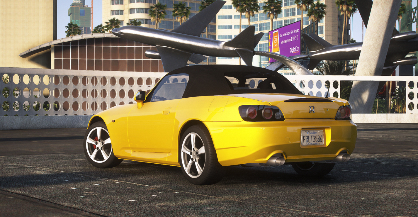Honda S2000 AP2 [250+ Tuning / Animated Roof / Liveries / Add-On / LOD ...