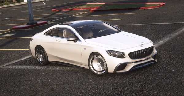 Mercedes S63 AMG Maybach Coupe 2020 [Animated Sunroof / Tuning / Add-O ...