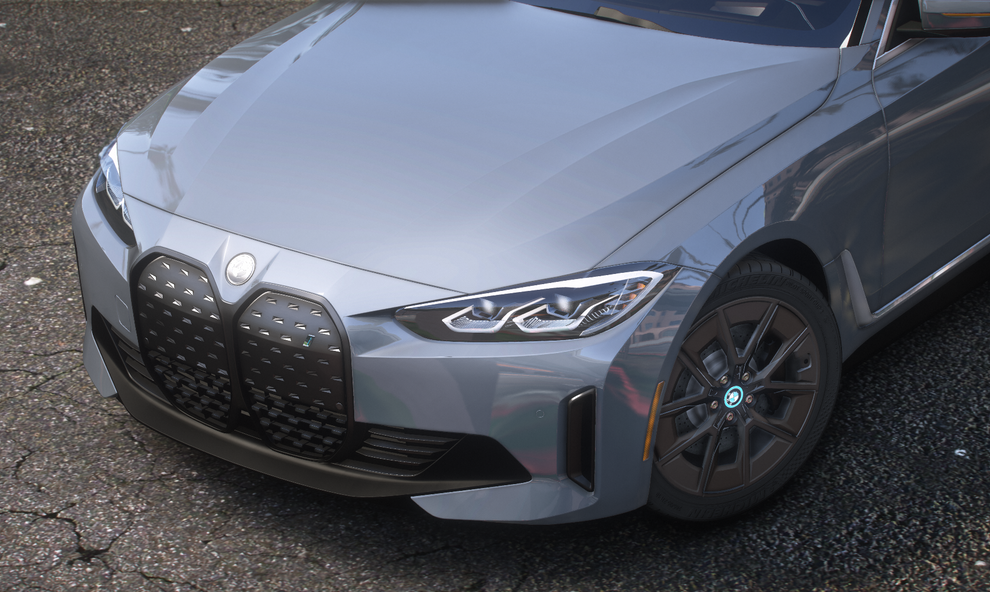 BMW I4 eDrive 40 2022 [Add-On / Tuning / Debadged / FiveM / Replace ...