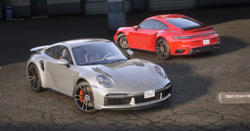 Porsche 911 (992) Turbo S 2023 [120+ Tuning / Liveries / Add-On / Deba ...