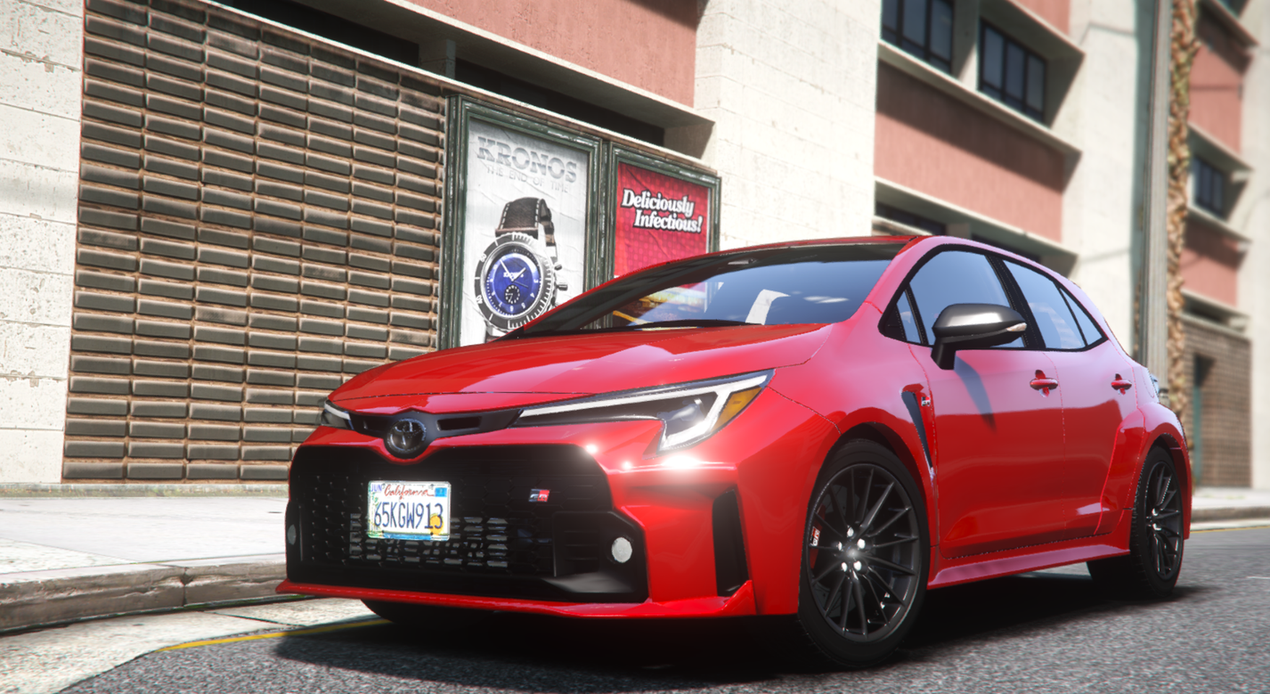 Toyota Corolla GR 2023 [Add-On / Tuning / Debadged / FiveM / Replace] – ElioMinati's Mods